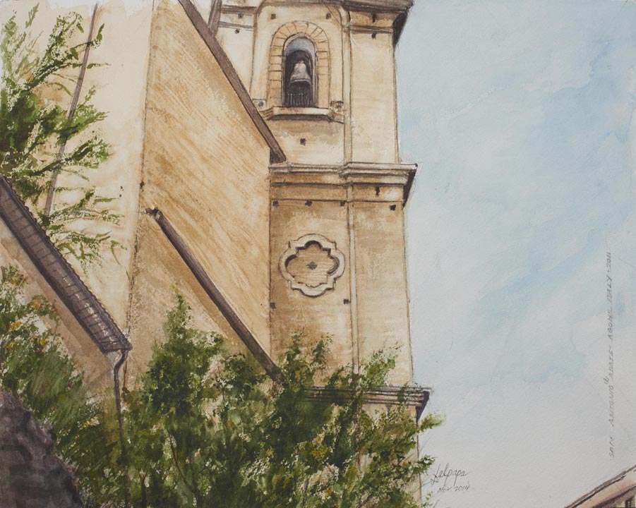 Chiesa di Sant'Antonio Abate Church in Agnone, Italy – Tin Shop Gallery